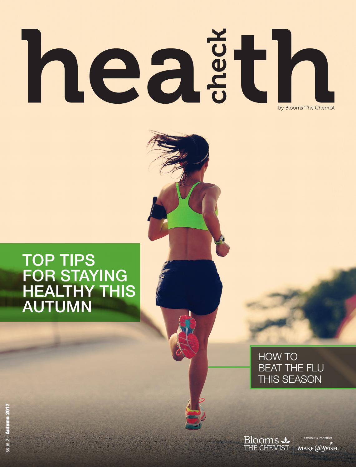 Health Check Magazine Issue 2 Autumn 2017 by Blooms The Chemist - Issuu