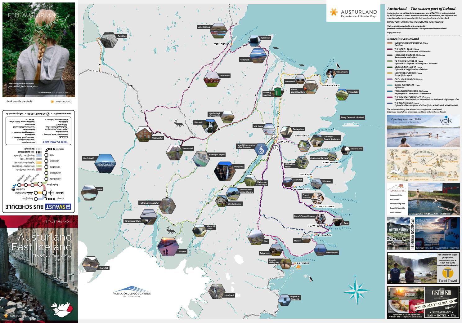 Map of Austurland 2019-2020 by Austurbrú ses. - Issuu