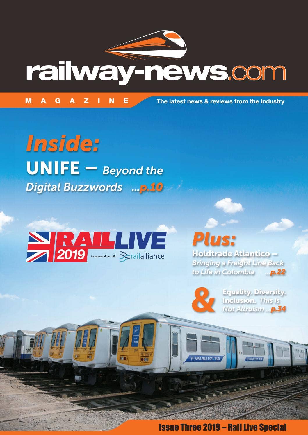 Railway-News Rail Live Magazine – Issue 3 / 2019 by a2b Global Media - Issuu
