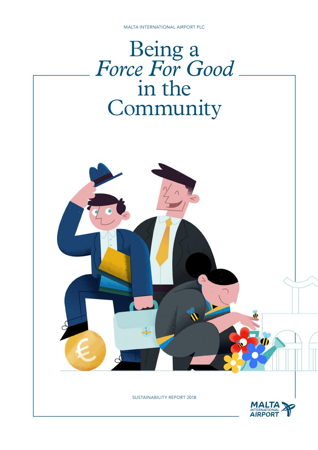 Being a Force for Good in the Community by maltairport - Issuu