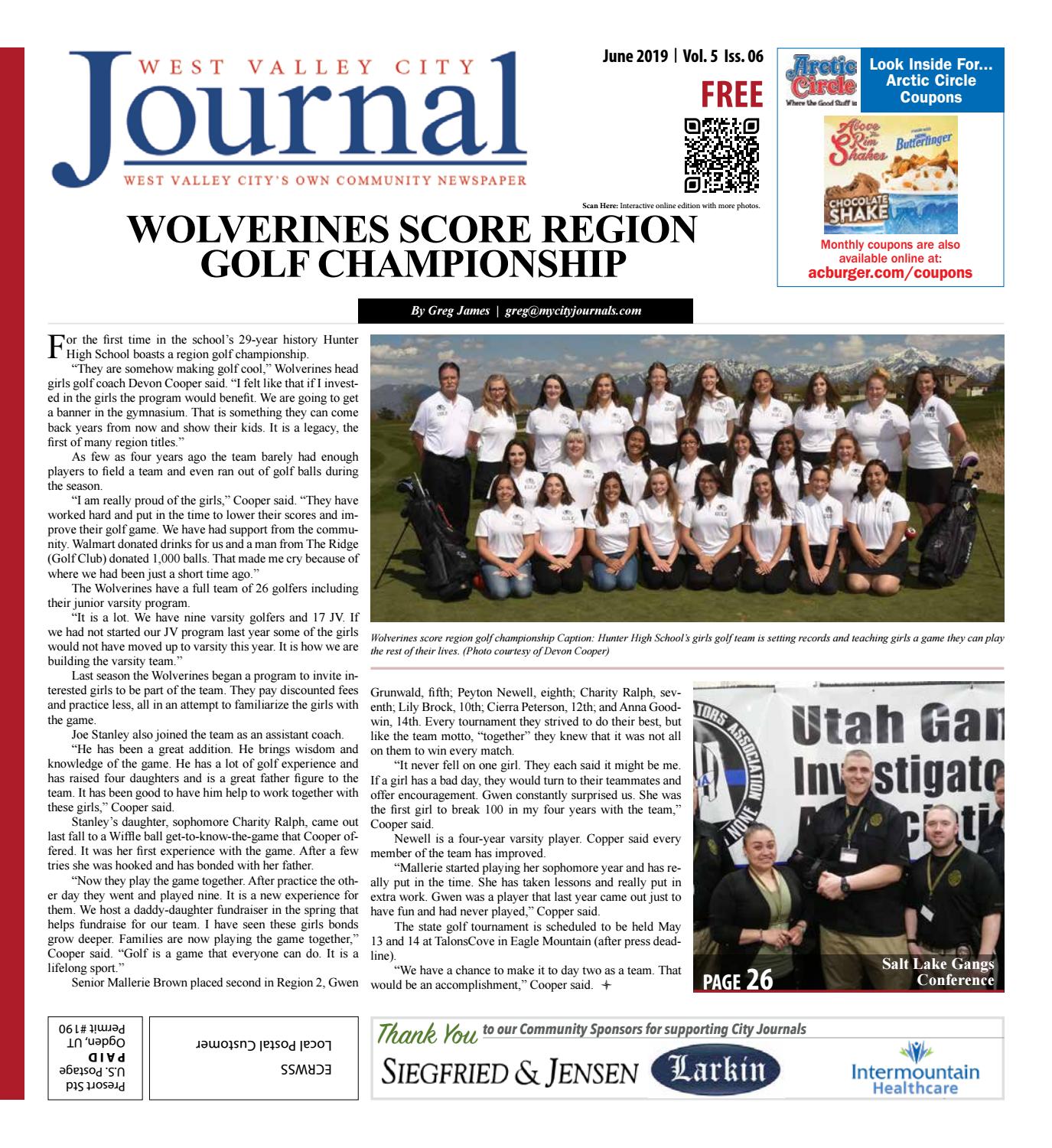 West Valley Journal June 2019 by The City Journals - Issuu