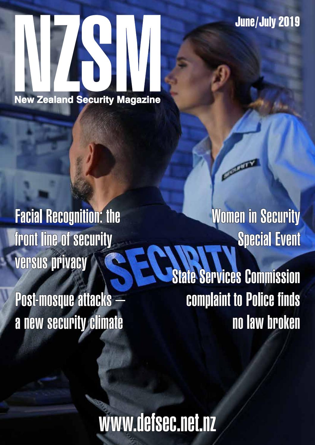 New Zealand Security - June-July 2019 by Defsec New Zealand - Issuu