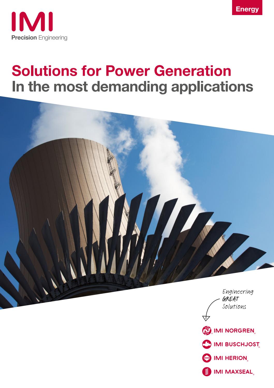 Solutions for Power Generation by IMI Precision Engineering - Issuu