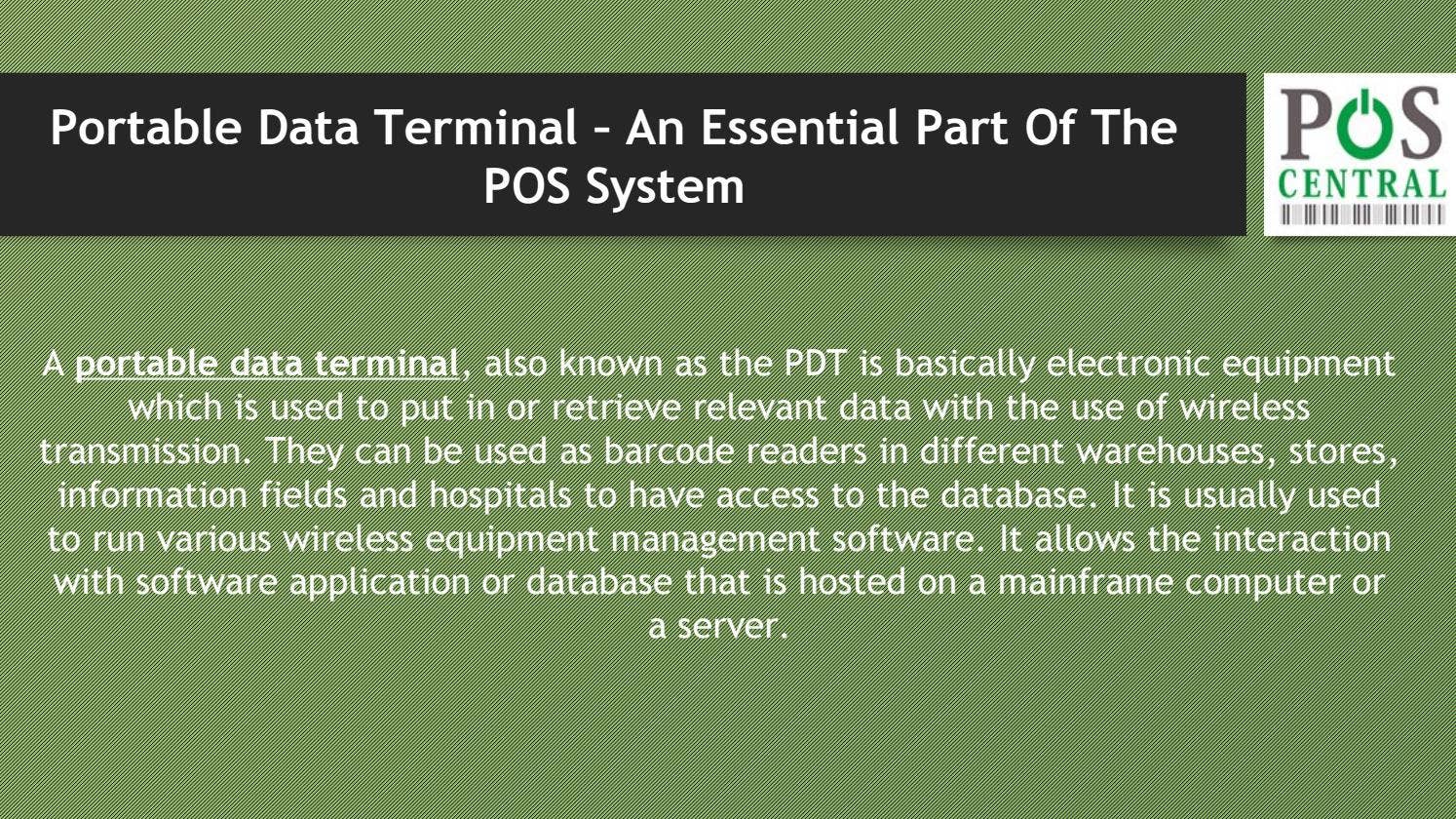 Analyse The Different Segments Of The POS System In Your Organization ...