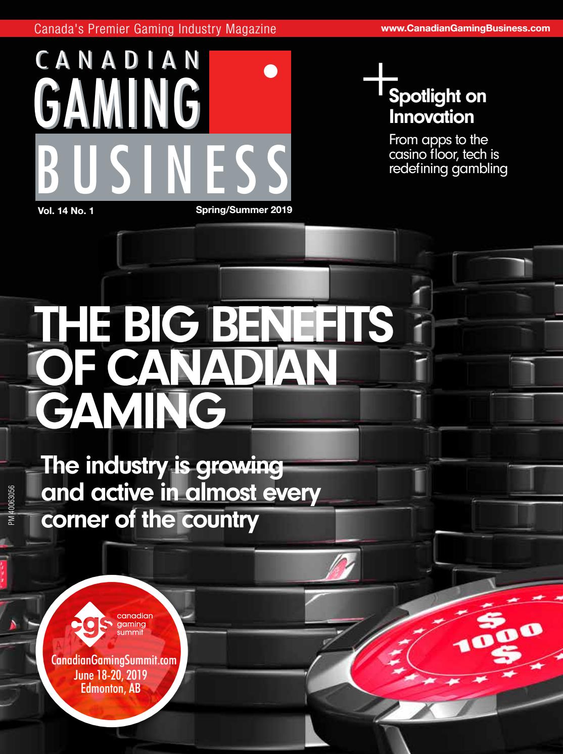 Canadian Gaming Business Spring 2019 by MediaEdge - Issuu