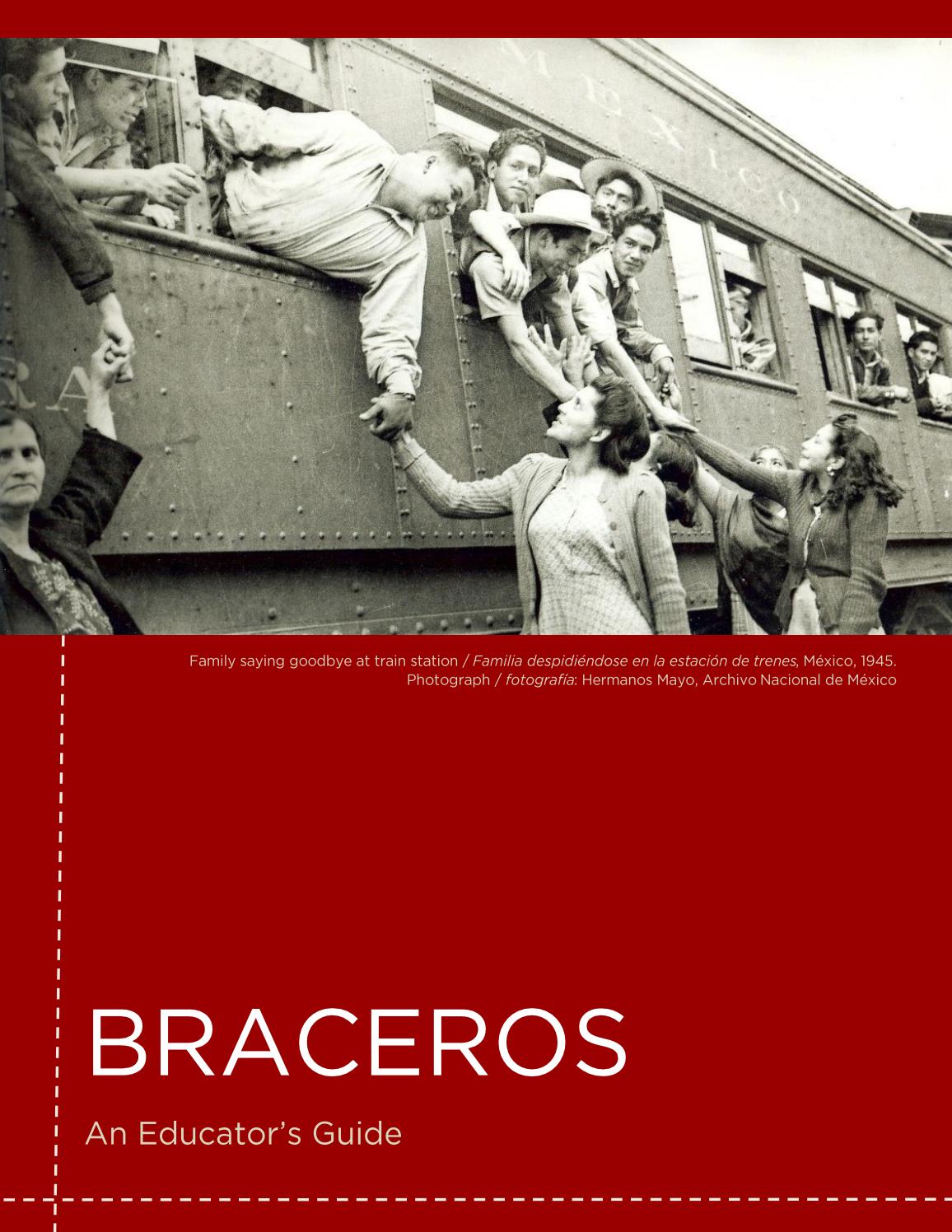 Braceros: An Educator's Guide by UNMLAII - Issuu