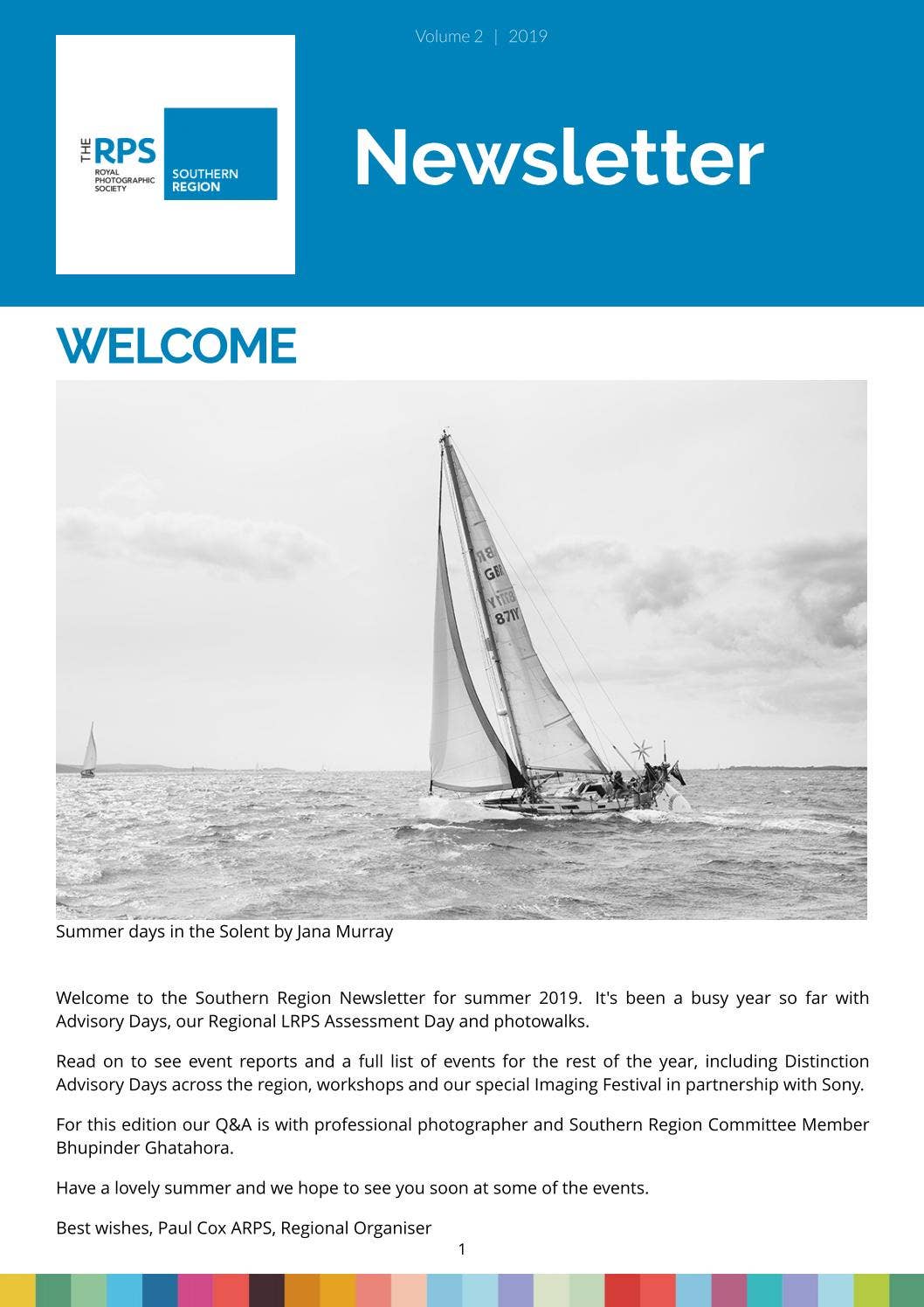 RPS Southern Region Newsletter: Summer 2019 by Royal Photographic ...