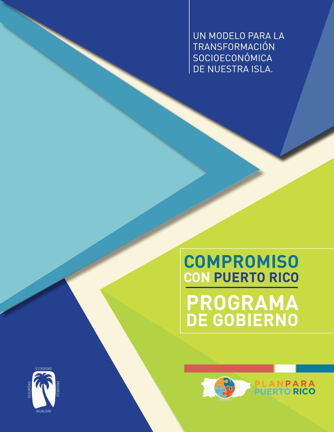 2016 PNP Programa de gobierno by La Colección Puertorriqueña - Issuu