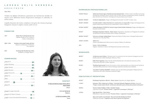 CV Lorena Solis by Lorena Solís - Issuu