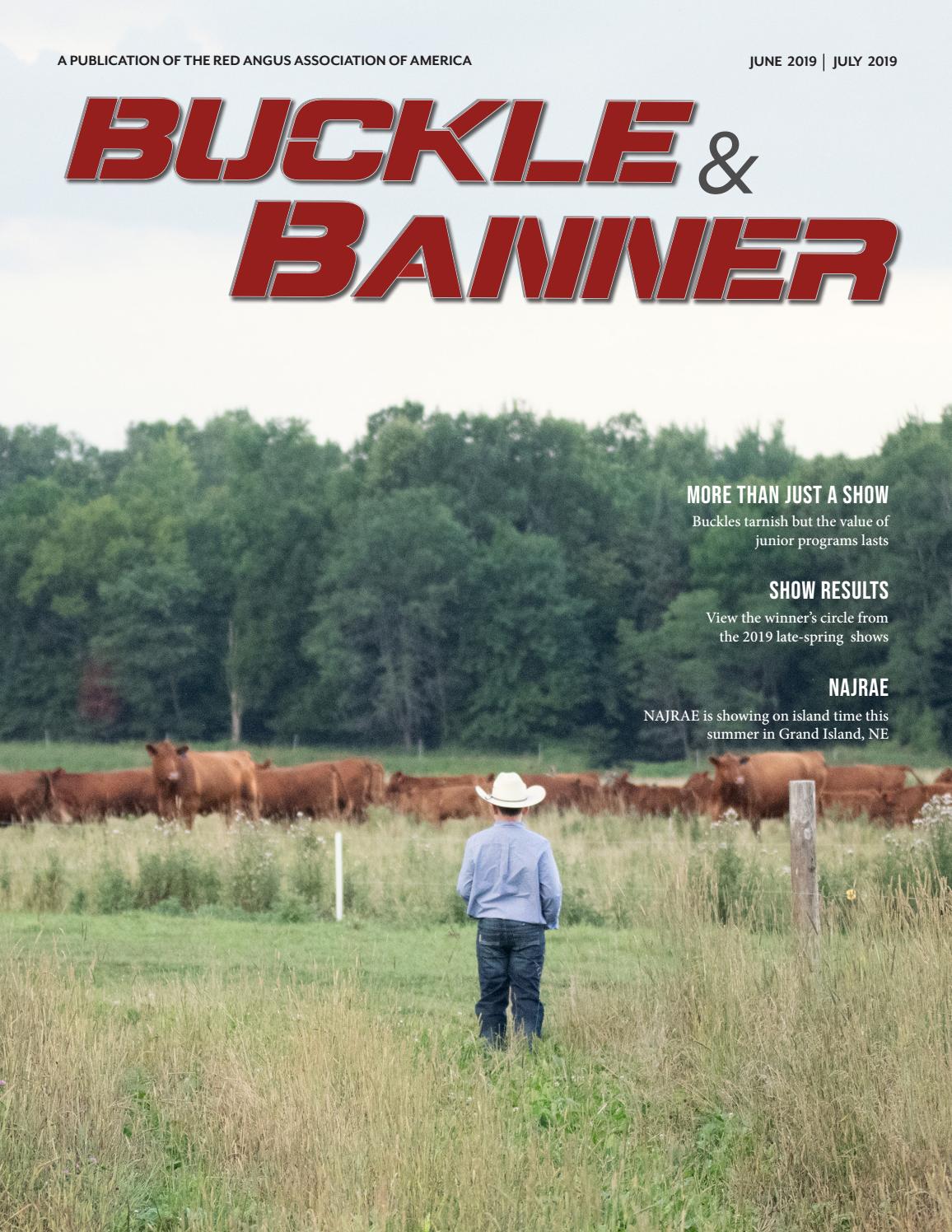 RAAA Buckle & Banner - June 2019 by Red Angus Association of America ...