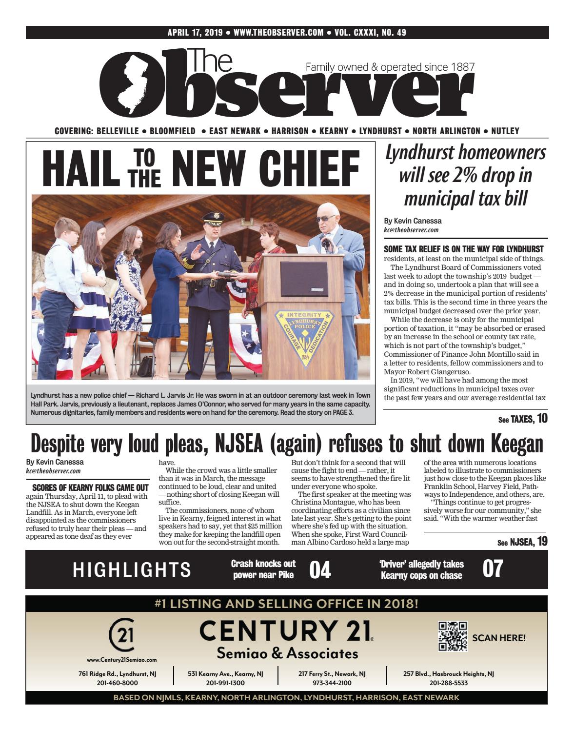 April 17, 2019 e-Edition of The Observer by The Observer Newspaper - Issuu
