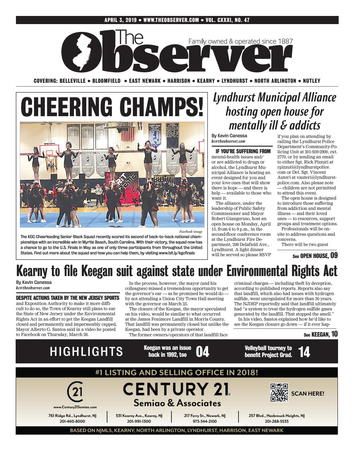 April 3, 2019 e-Edition of The Observer by The Observer Newspaper - Issuu