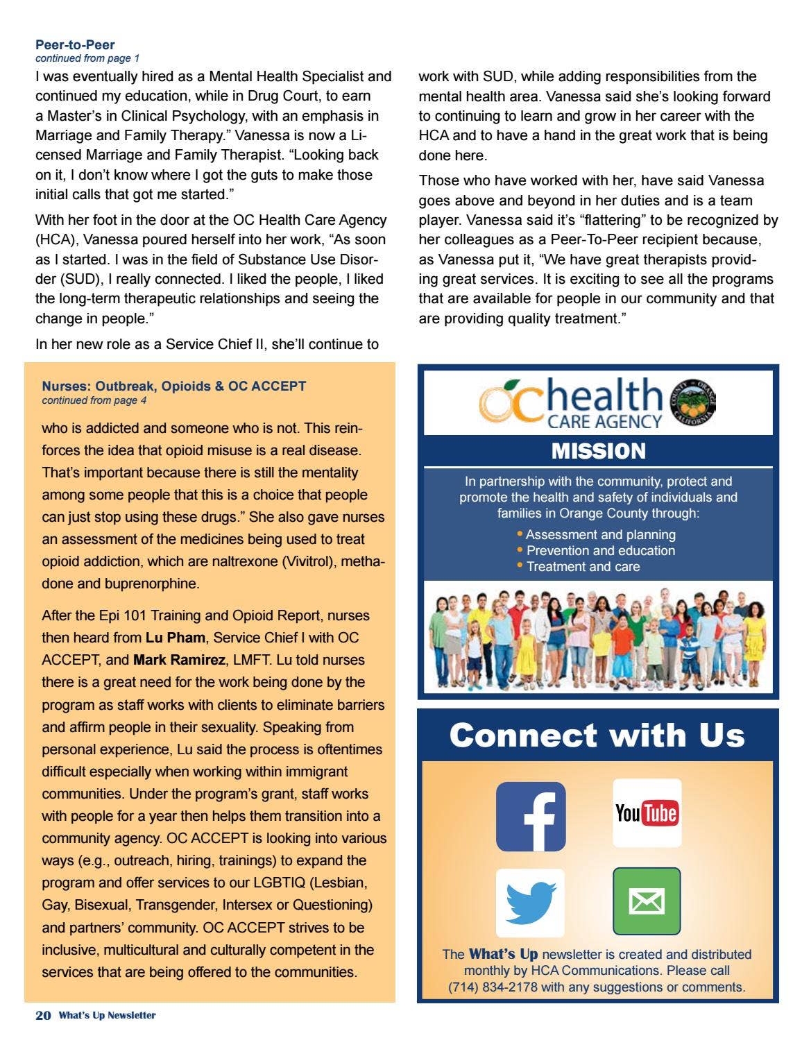 OC HCA June 2019 Newsletter by County of Orange Health Care Agency - Issuu
