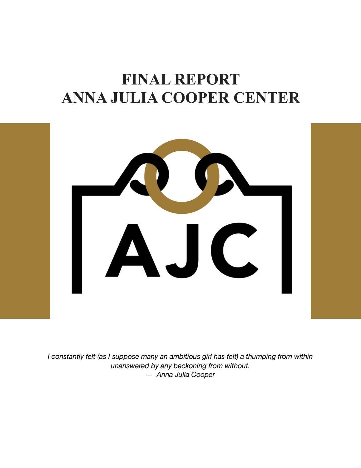 AJC Center Final Report 2018-2019 by Melissa Harris-Perry - Issuu