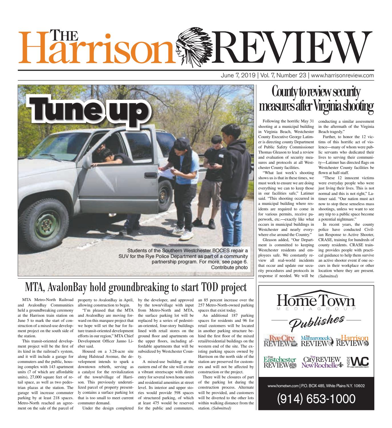 June 7, 2019 by The Harrison Review - Issuu