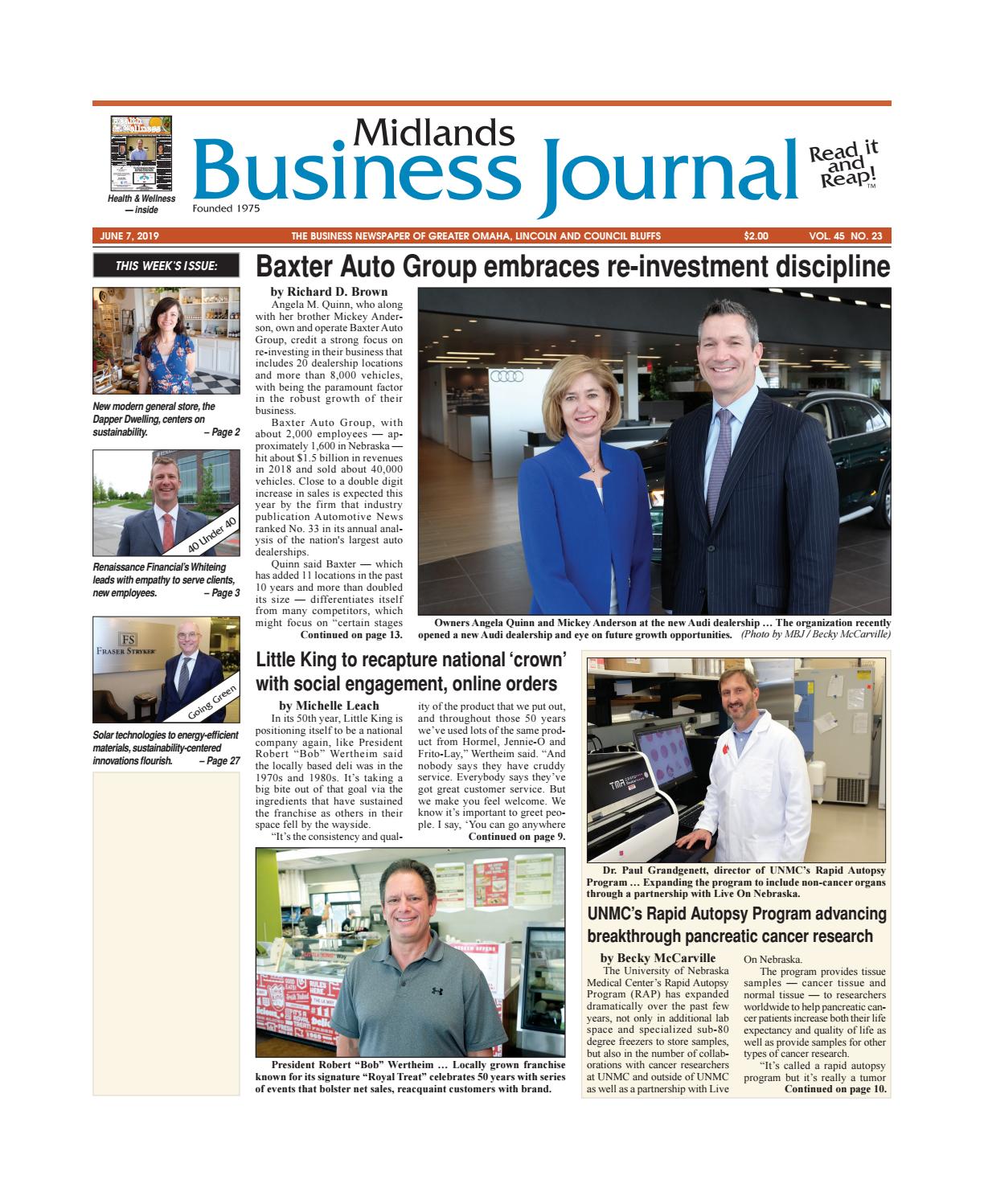 Midlands Business Journal June 7, 2019 Vol. 45 No. 23 issue by Midlands ...