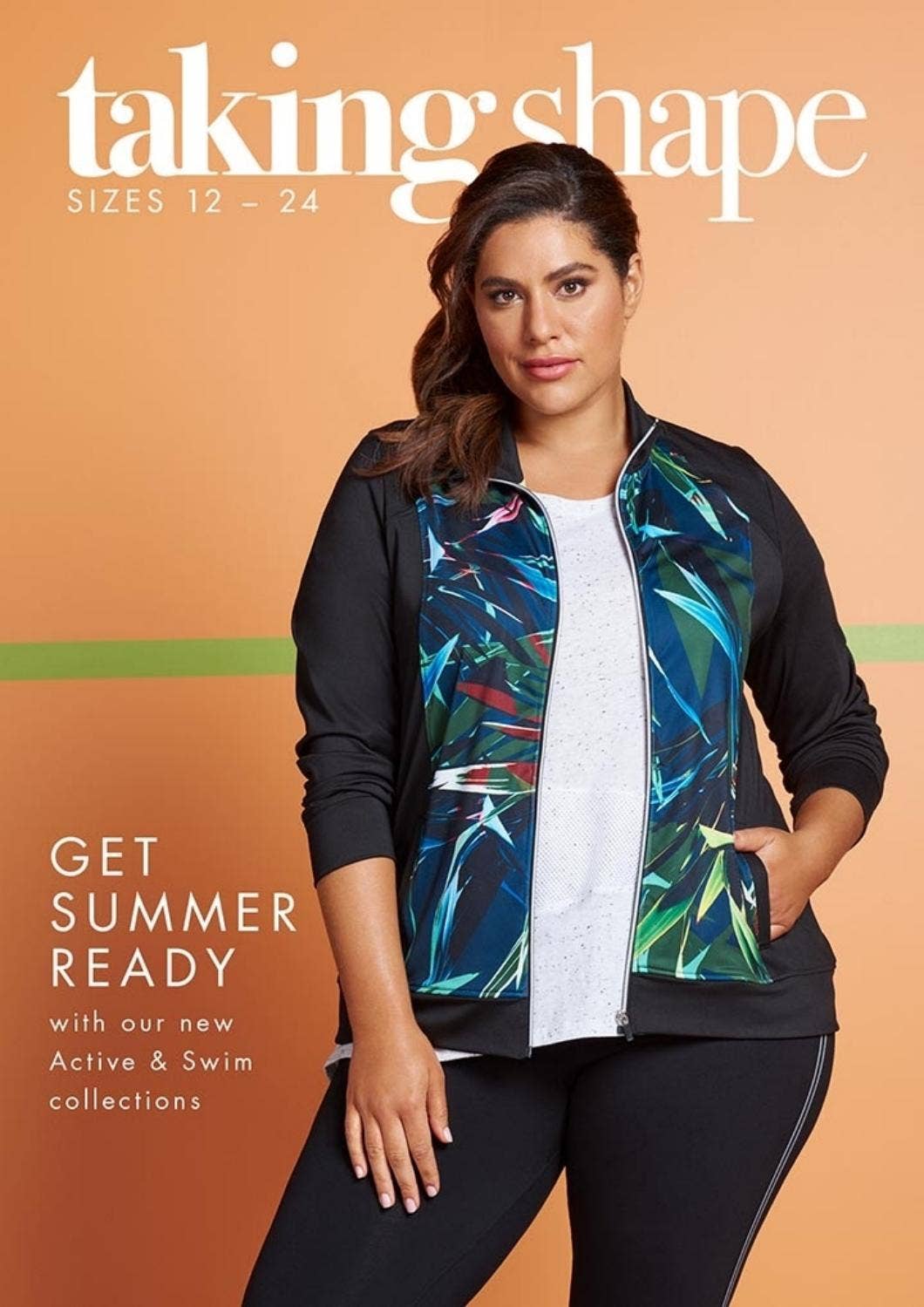 Taking Shape Activewear and Swimwear spring 2019 by Plus Size Fashion ...