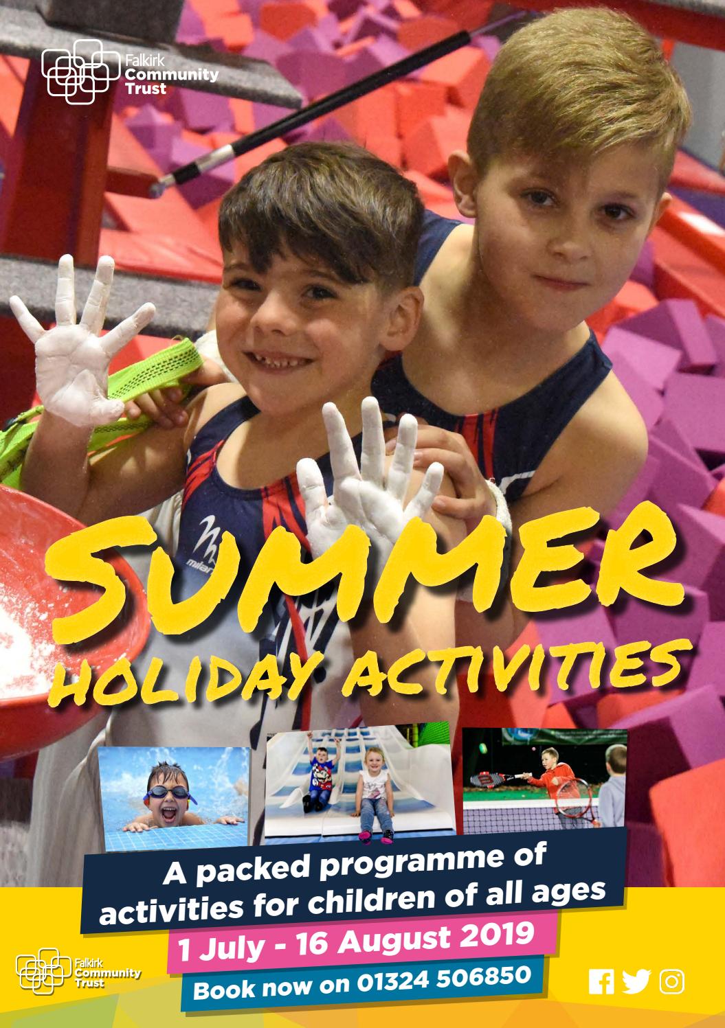 Falkirk Community Trust - Summer Activities Brochure 2019 by Falkirk ...