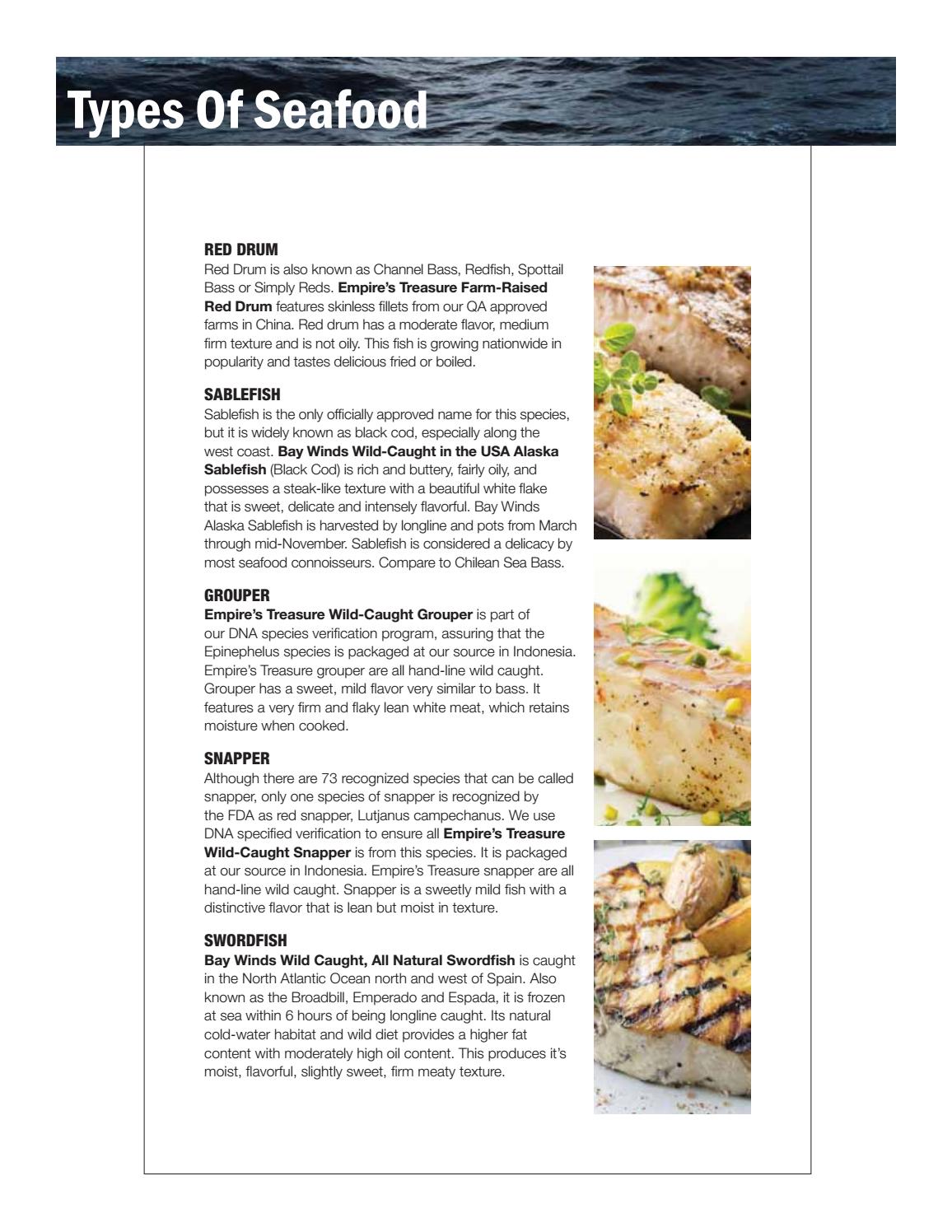 Seafood Buyers Guide: Performance Foodservice - Metro NY by Performance ...