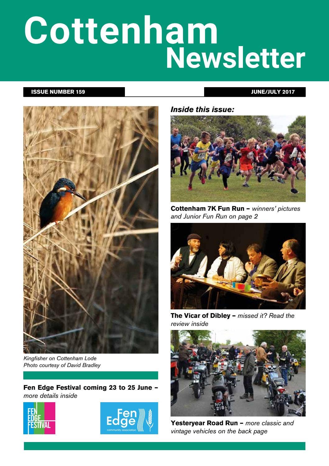 Cottenham Newsletter Issue 159 - June/July 2017 by Cottenham Newsletter ...