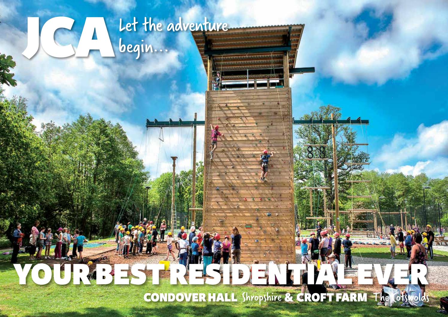 JCA Adventure - Condover Hall & Croft Farm brochure by Experience ...