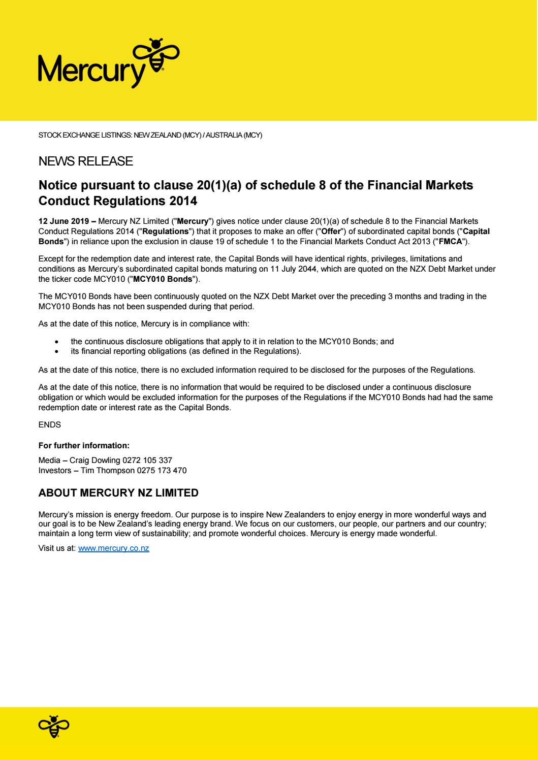 Cleansing Notice by Mercury - Issuu