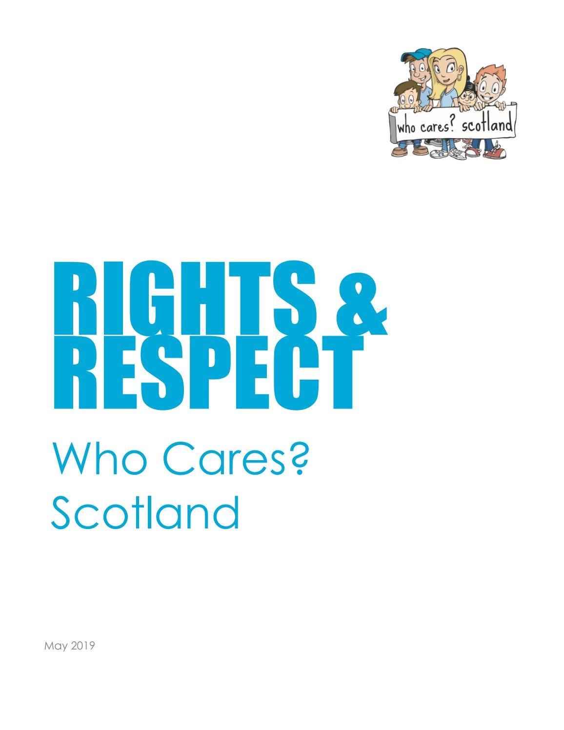 Rights and Respect Report 2019 by Who Cares? Scotland - Issuu