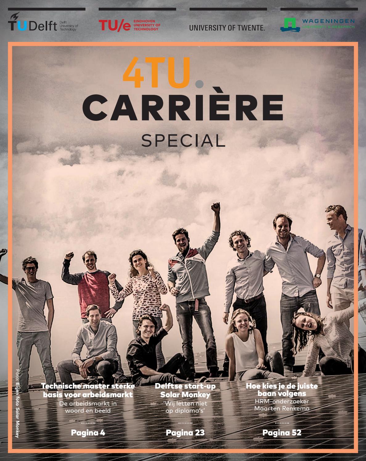 4TU Carrière Special by Redactie U-Today - Issuu