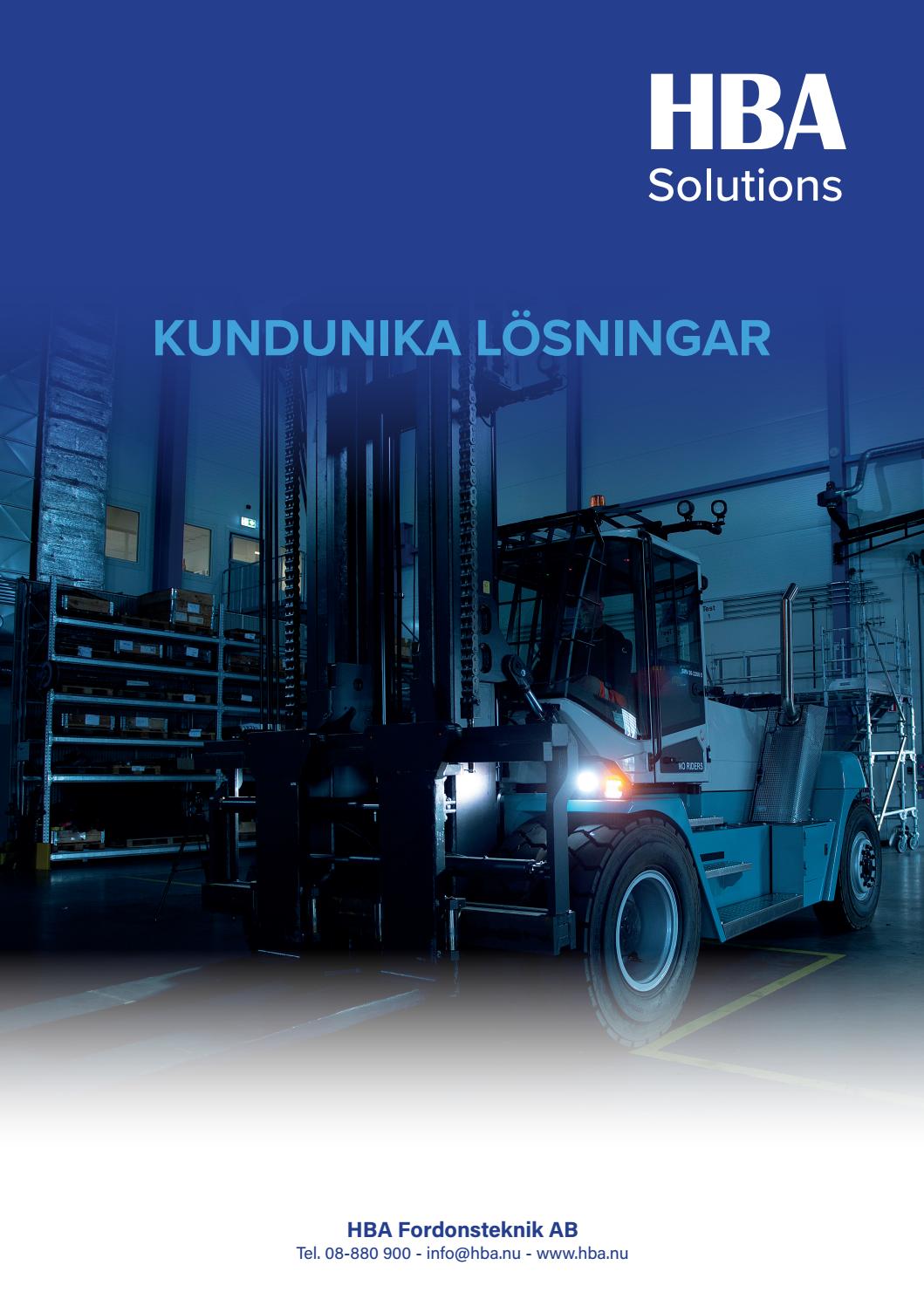 HBA Solutions - Kundunika lösningar by HBA Fordonsteknik - Issuu