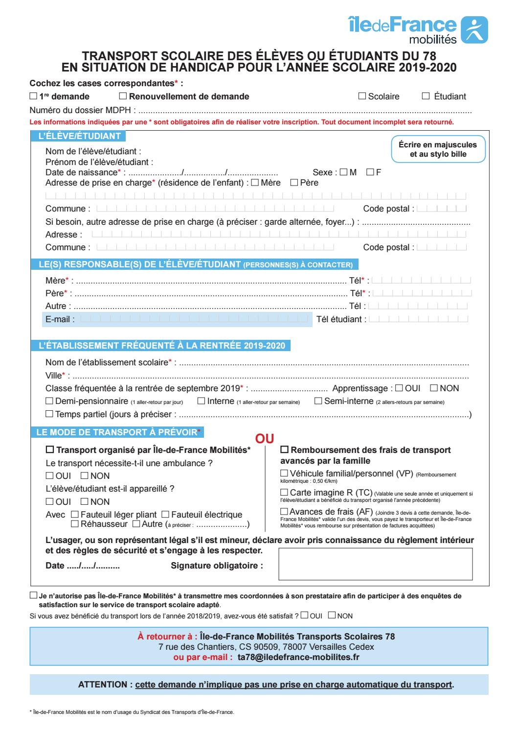 idfm-ta78-19-20-formulaire by Conseil départemental des Yvelines - Issuu