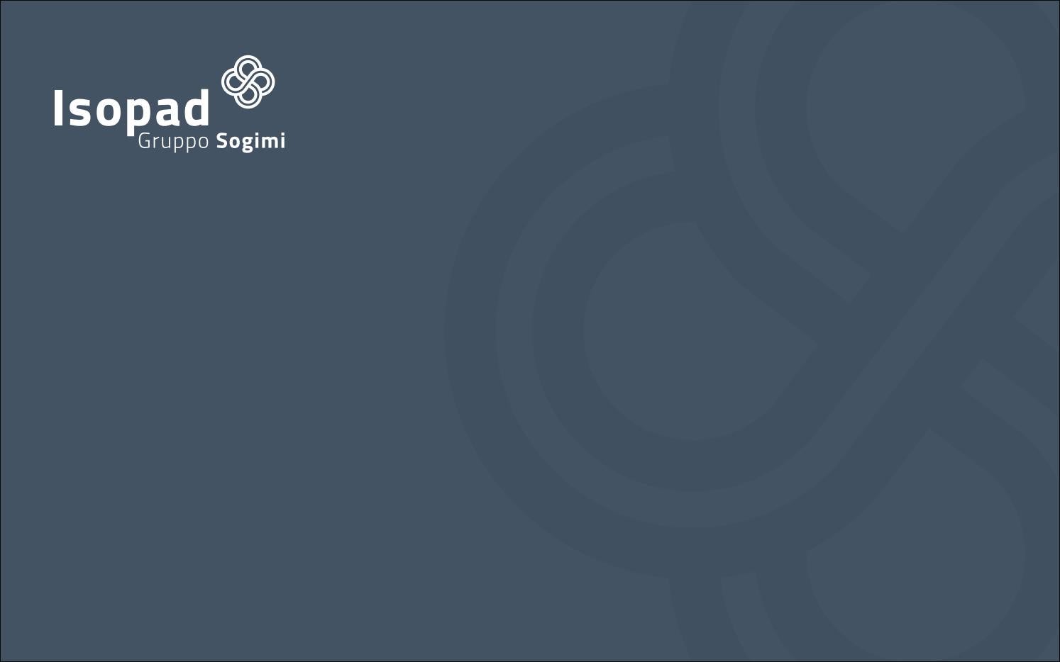 Isopad SpA - Company profile by Gruppo Sogimi - Issuu