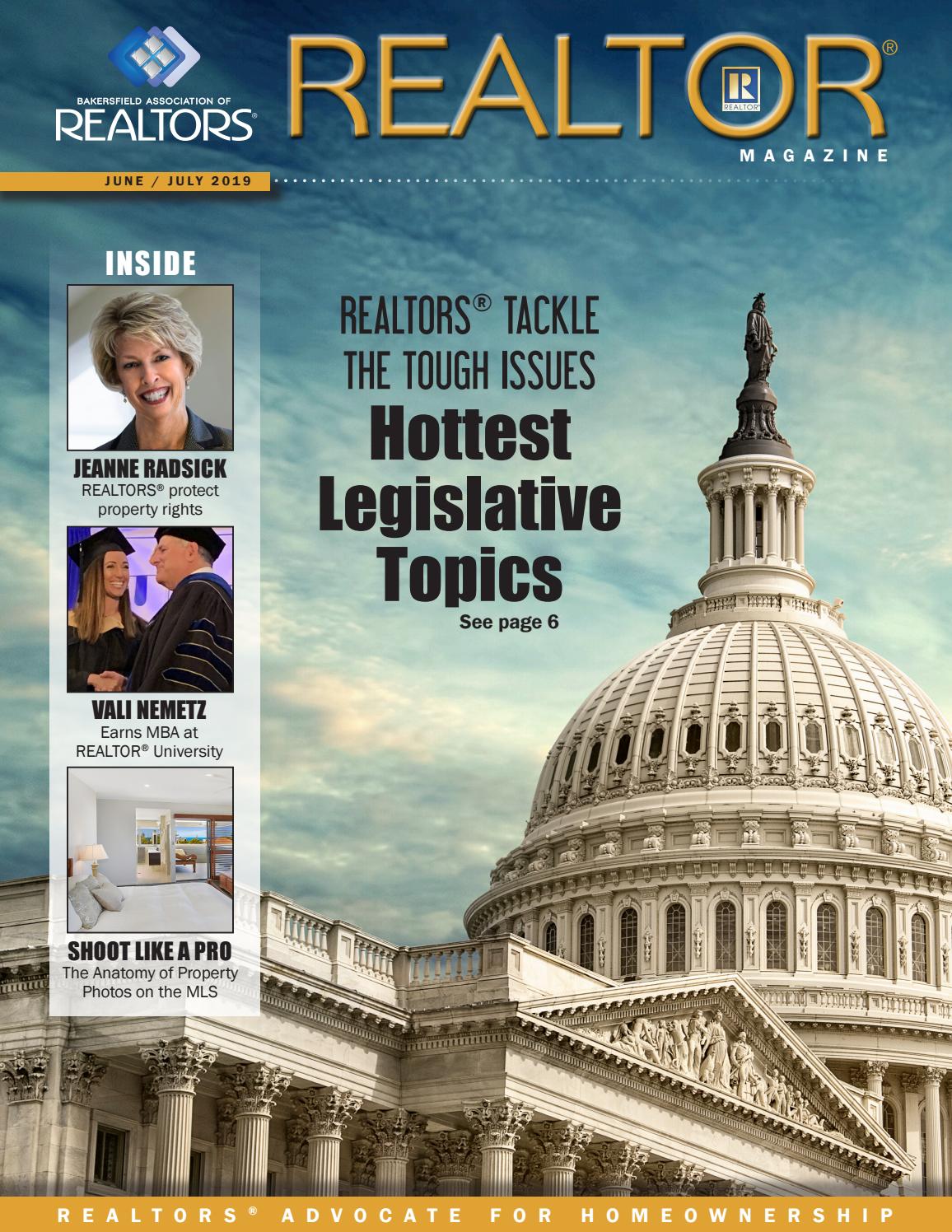 Realtor Magazine June July 2019 by Bakersfield Association of REALTORS ...