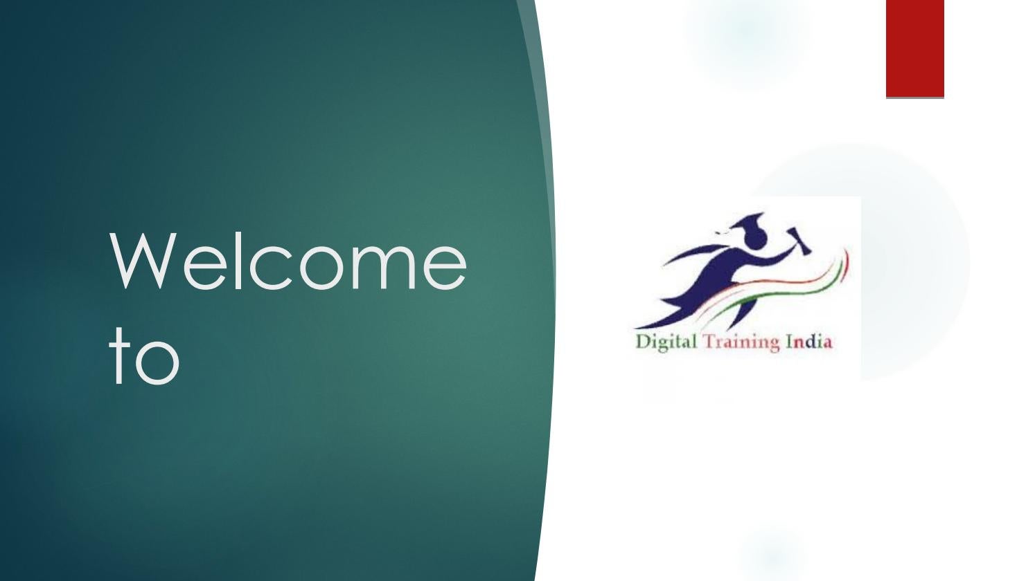 Digital training india by digitaltrainingindia8 - Issuu