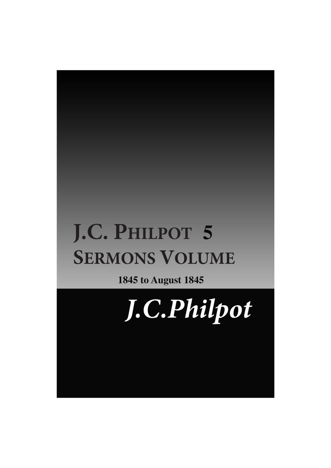 J. C. Philpot, Volume 5 by David Clarke - Issuu