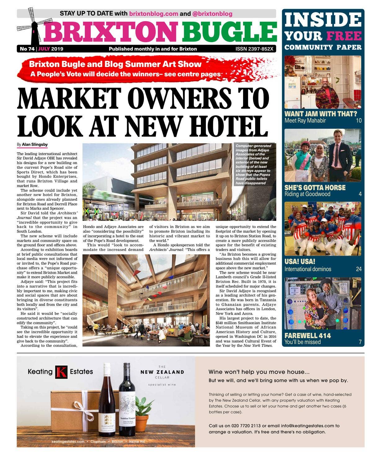 Brixton Bugle July 2019 by Brixton Bugle - Issuu