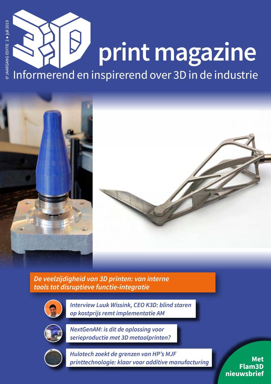 3D print magazine editie 2 2019 by 54U Media BV - Issuu