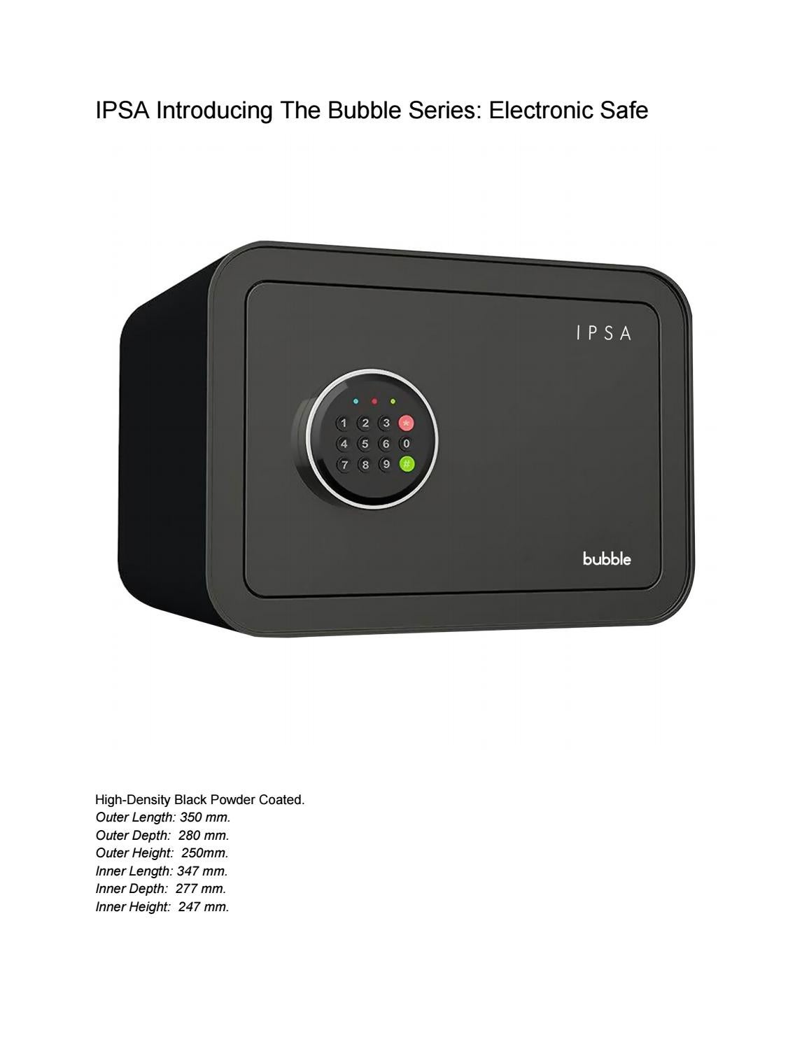 IPSA Introducing The Bubble Series by IPSA India - Issuu