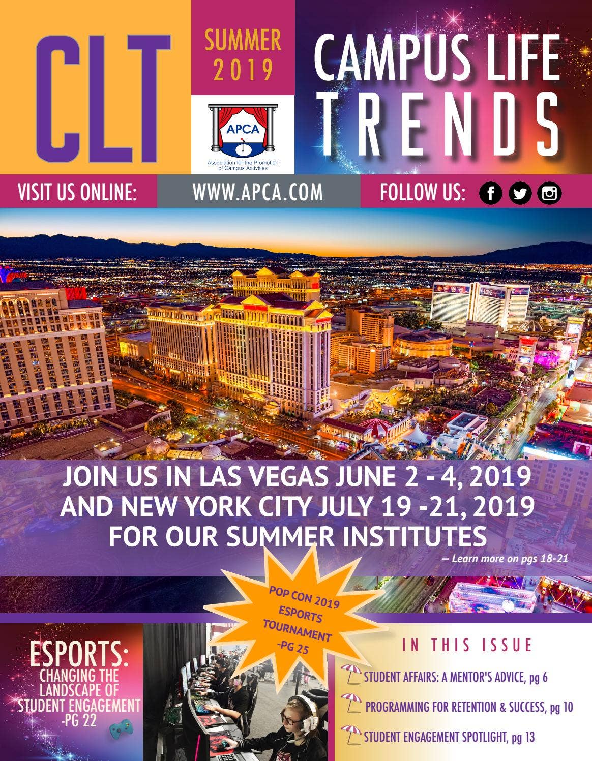 APCA Campus Life Trends Summer 2019 by The Association for the ...