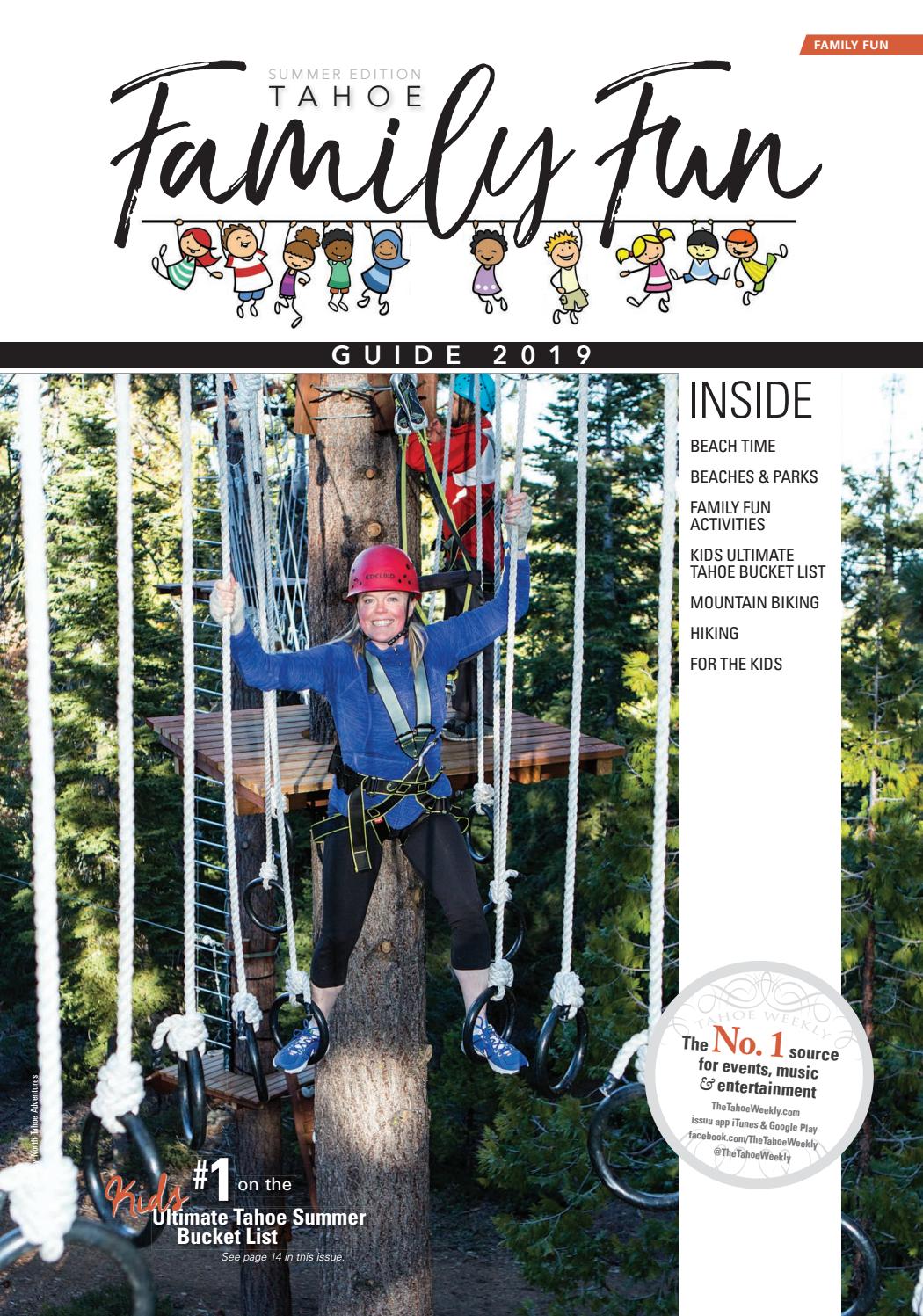 Family Fun Guide | Summer 2019 by Tahoe Guide (Tahoe Weekly) - Issuu