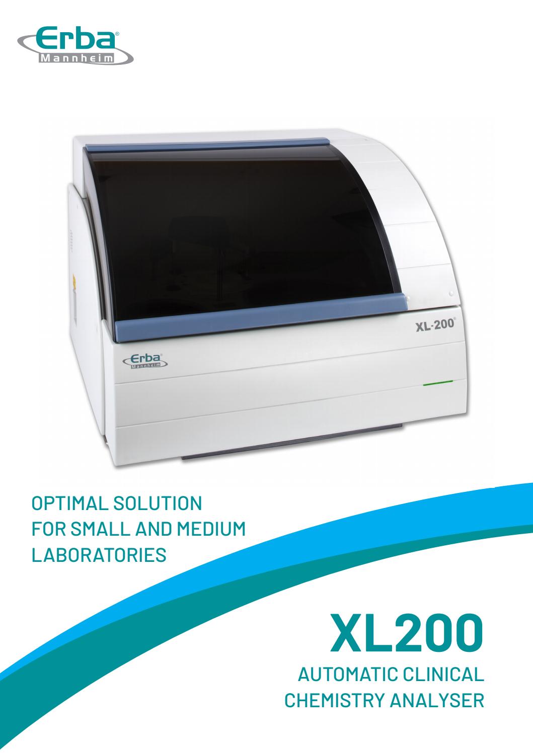 XL200 by Erba Diagnostics - Issuu