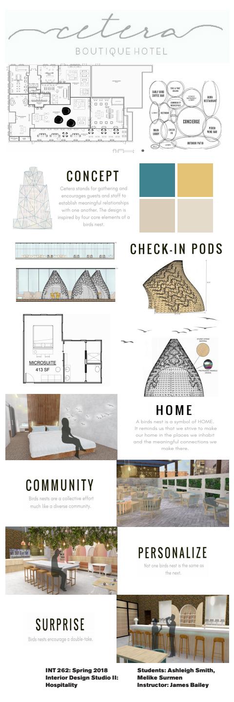 Interior Design INT262 Ashleigh SMith, Melike Surmen / Bailey by The ...