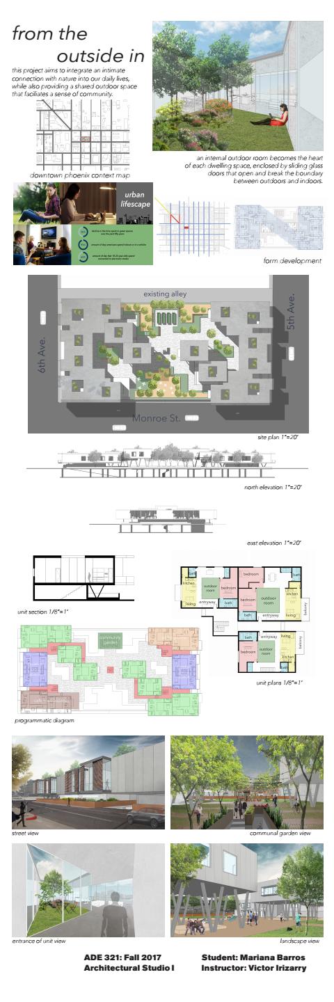 Architecture Fall 2017 Design Excellence Winners by The Design School ...
