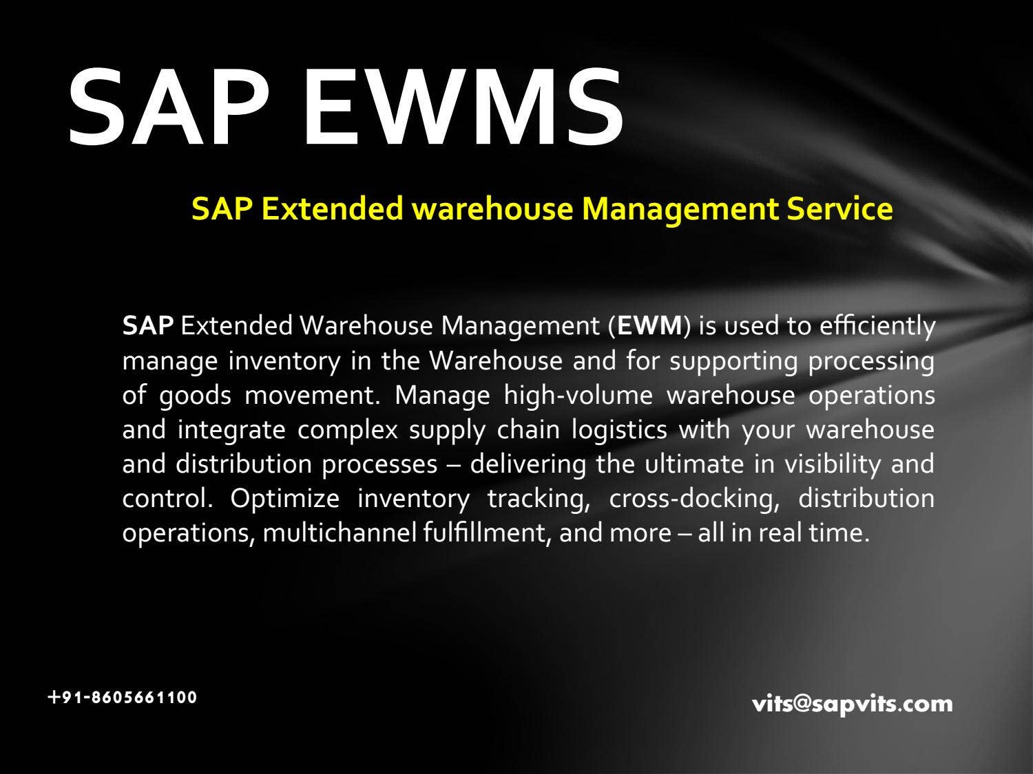 SAP Warehouse Management PPT by shruti.allentics - Issuu