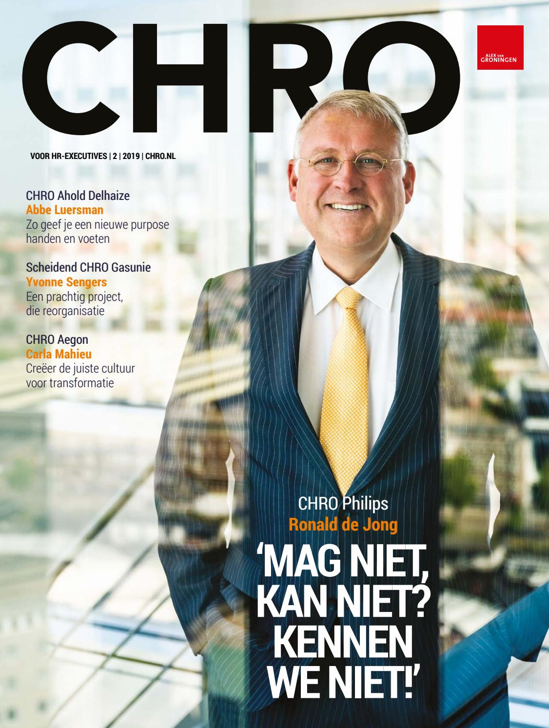 CHRO Magazine #2 2019 by Sijthoff Media - Cluster Finance & M&A - Issuu