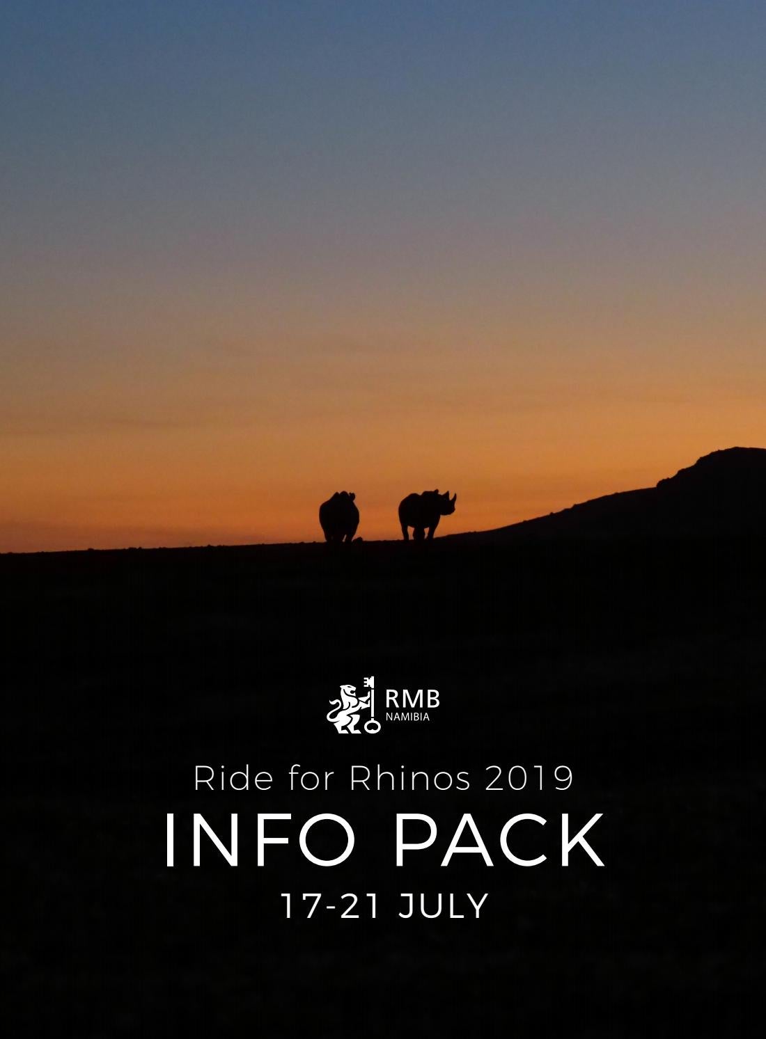 RMB Namibia Ride for Rhinos 2019 by Venture Media - Issuu