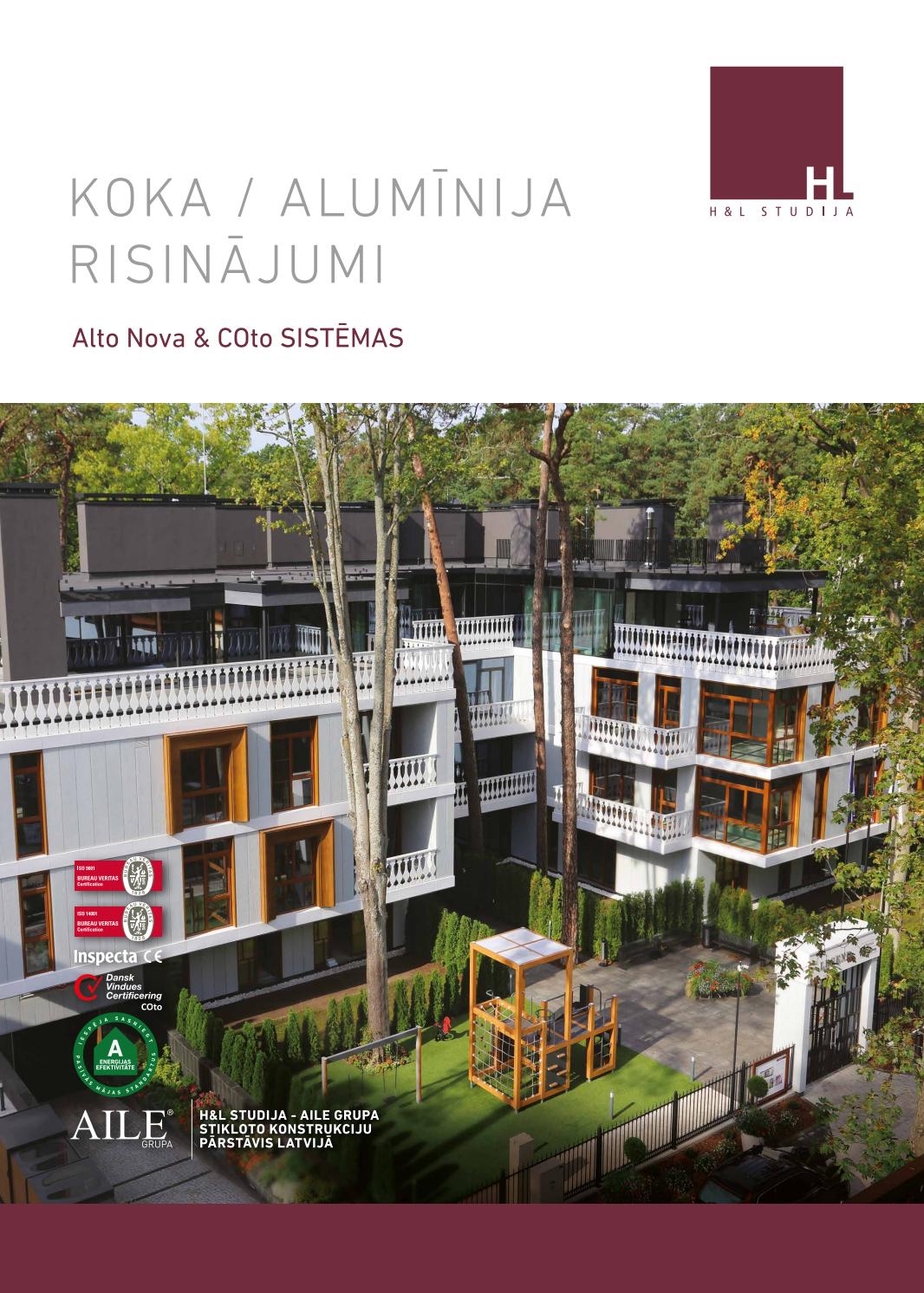 Koka / alumīnija risinājumi by AS_UPB - Issuu