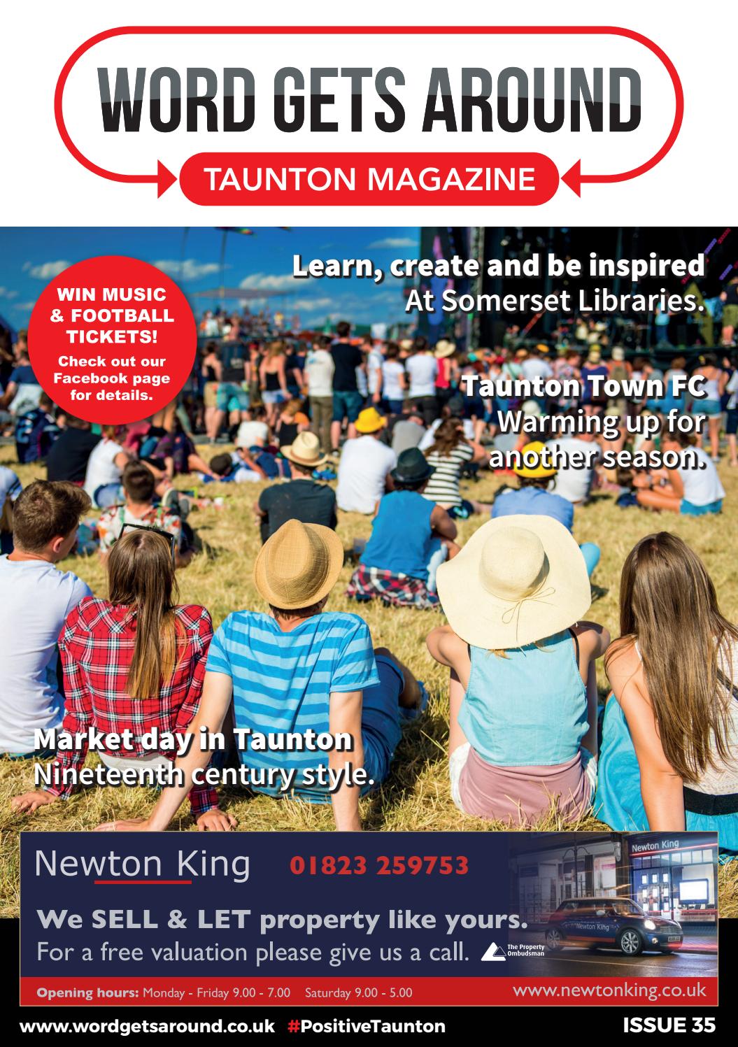 Word Gets Around - Taunton Magazine - Issue 35 by Word Gets Around ...