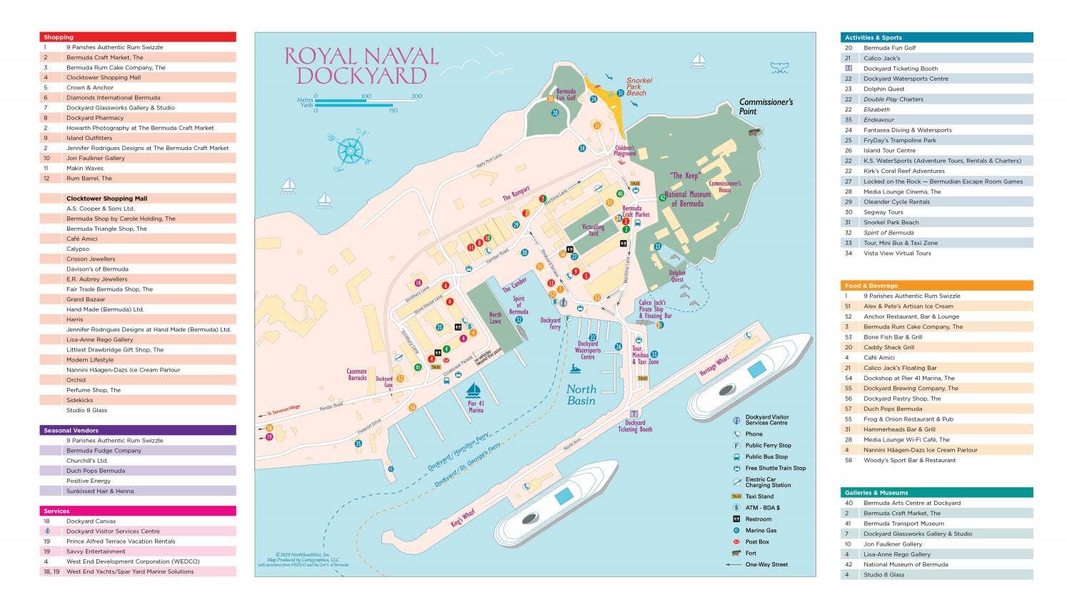 Royal Naval Dockyard Map by North South Net, Inc. - Issuu