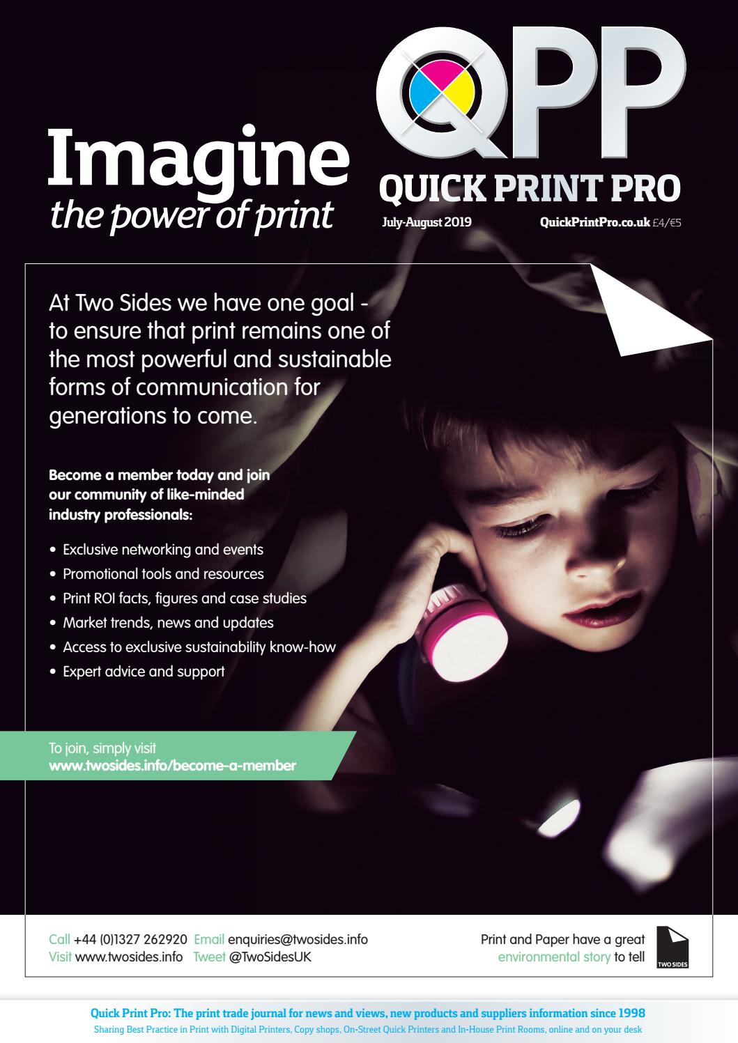 Quick Print Pro, July-August 2019 by The Magazine Production Company ...