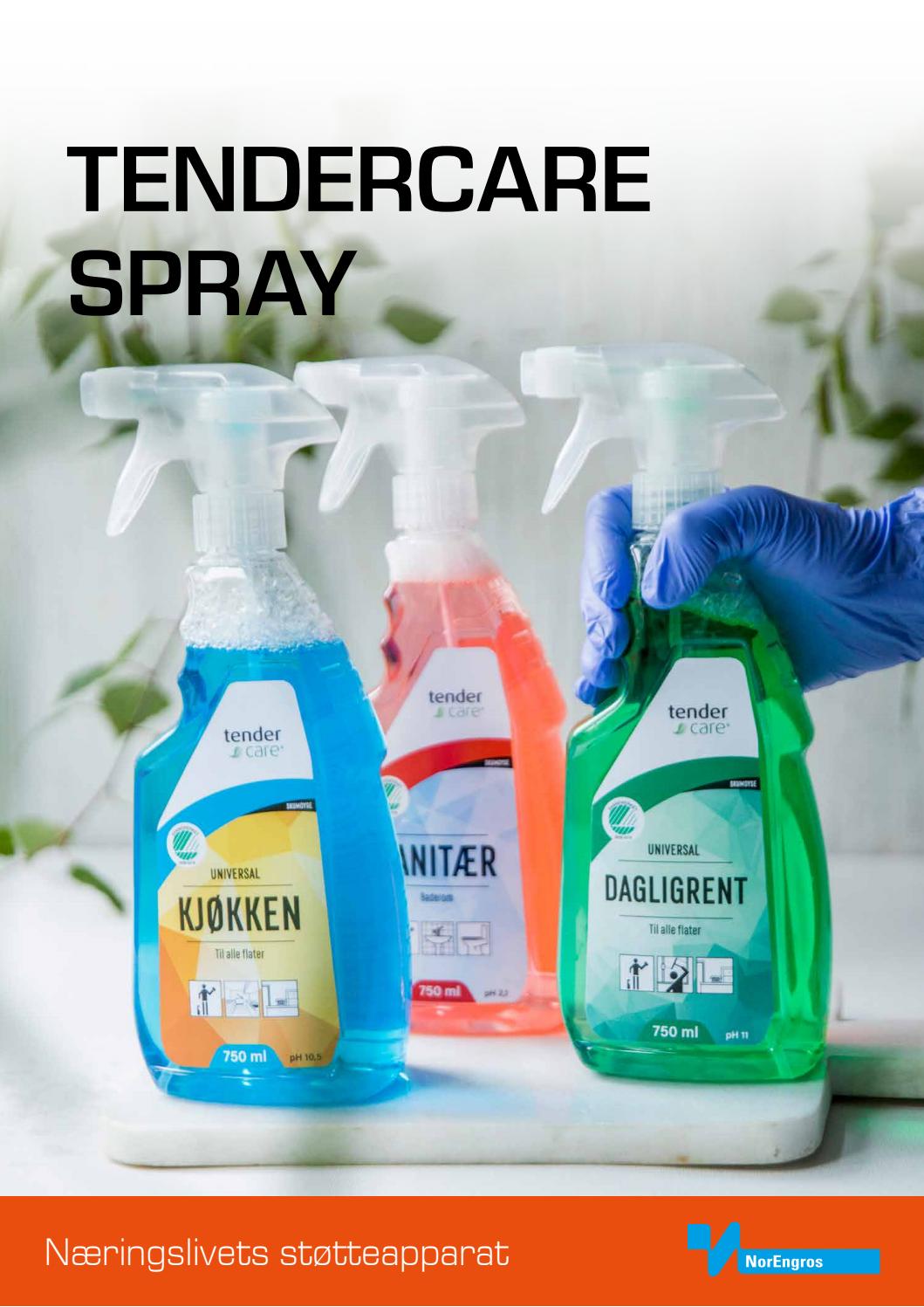 Tendercare spray - produktark by Norengros AS - Issuu